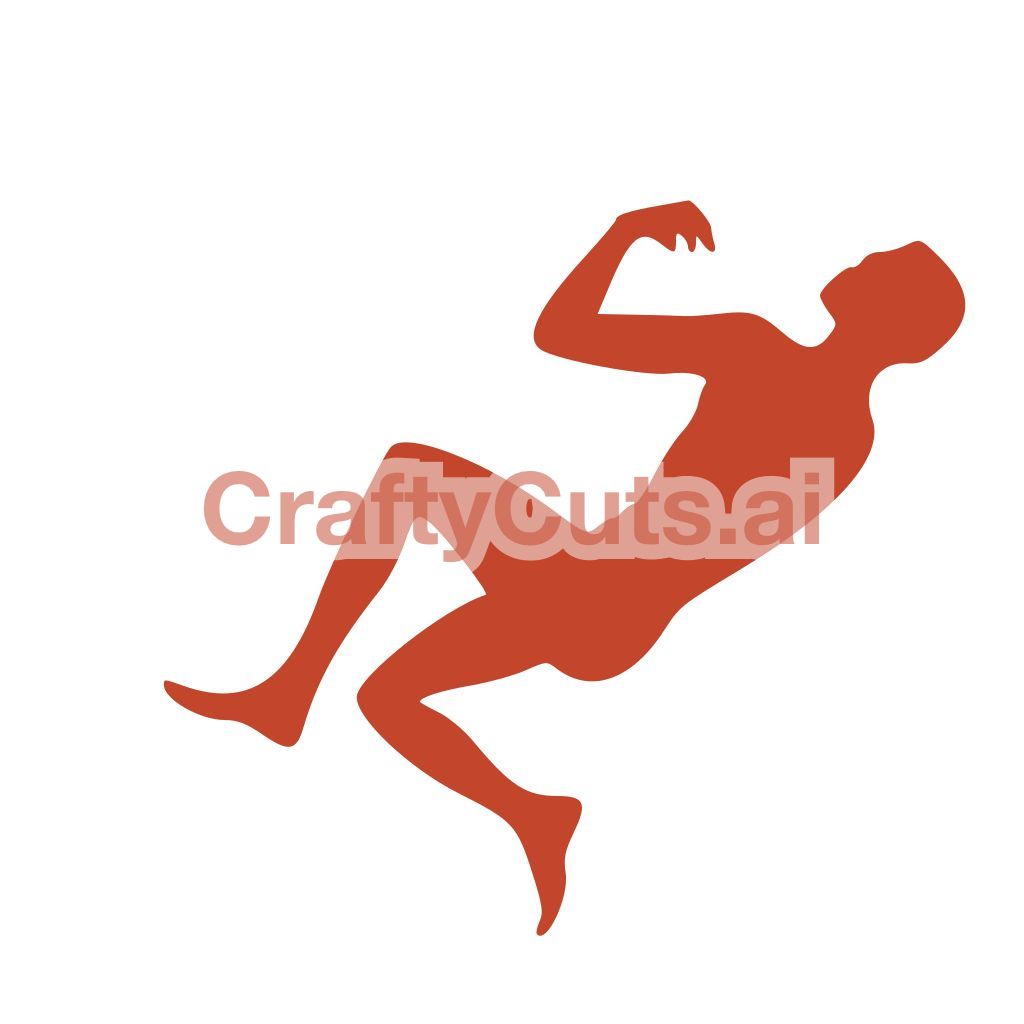 Contorted Human Figure | CraftyCuts.ai