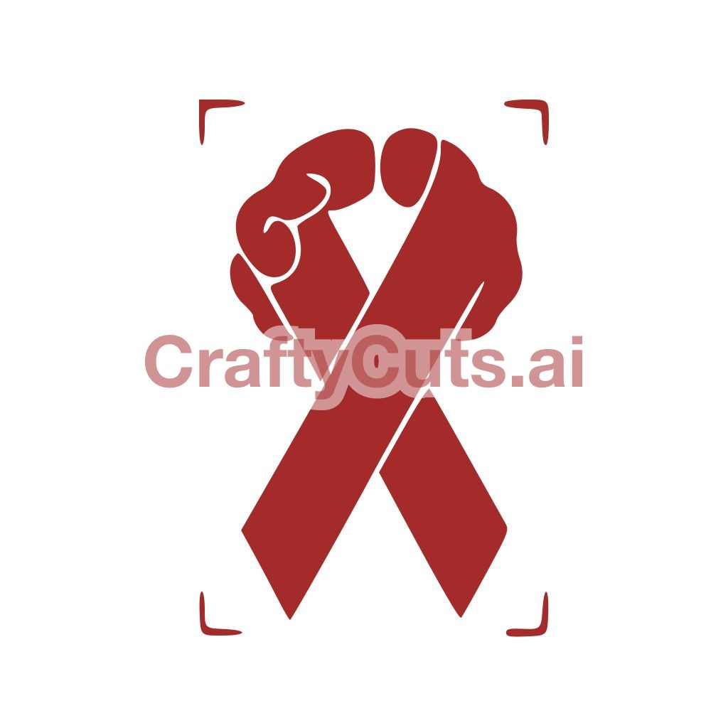 A Symbol Representing Concussion Awareness | CraftyCuts.ai