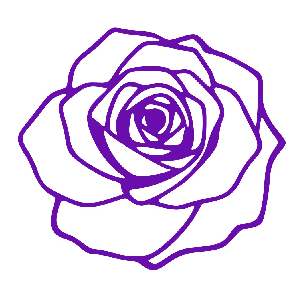Mathematical Rose with Equation-defined Petals | CraftyCuts.ai