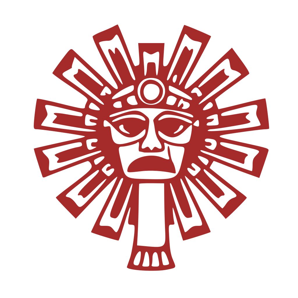 Aztec God Xipe Totec Icon | CraftyCuts.ai