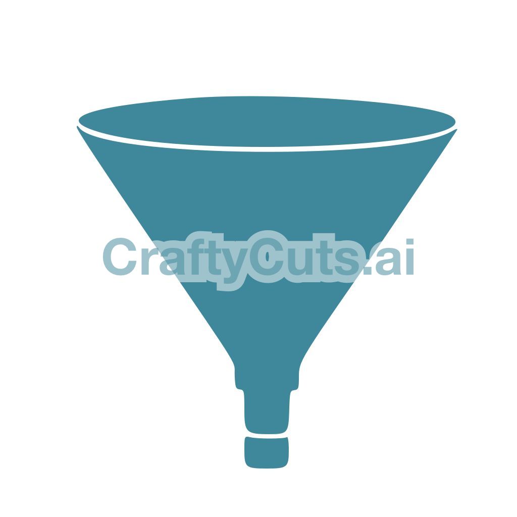 A Funnel-shaped Object | CraftyCuts.ai