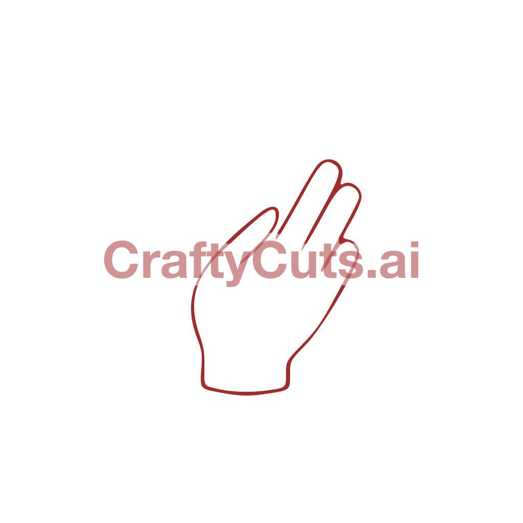 Politeness Symbol | CraftyCuts.ai