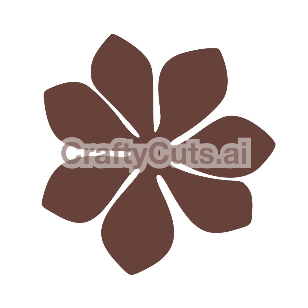A Flower Sepal | CraftyCuts.ai