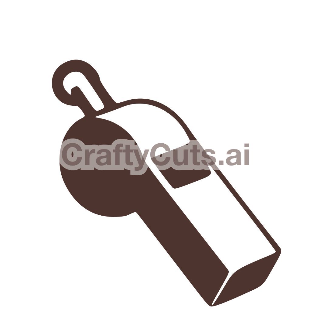 A Simple Whistle Icon | CraftyCuts.ai