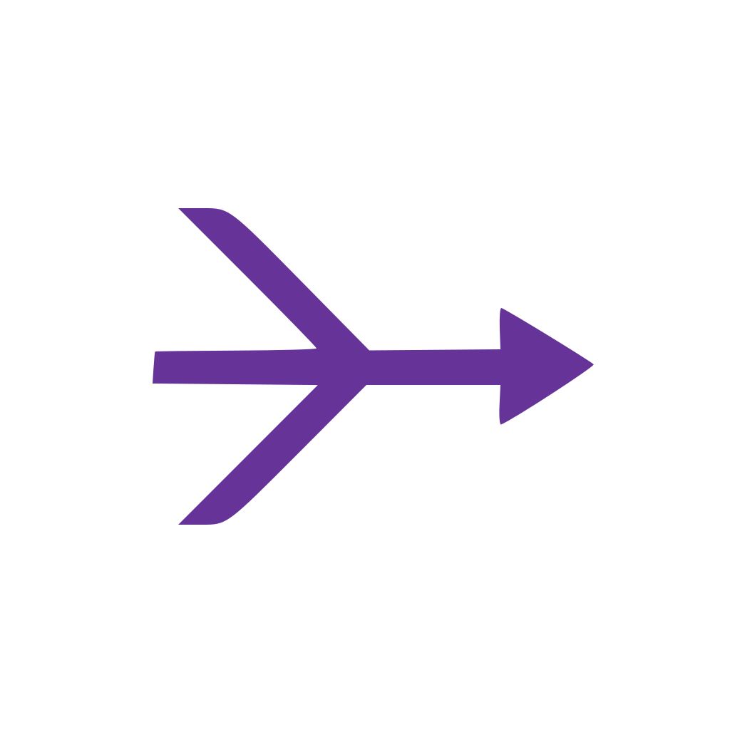 A Simple Arrow Shape | CraftyCuts.ai