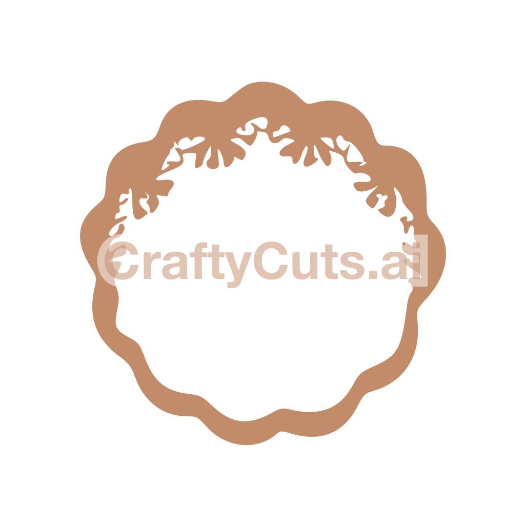 Vintage Cookie Cutter Featuring Lace Details | CraftyCuts.ai