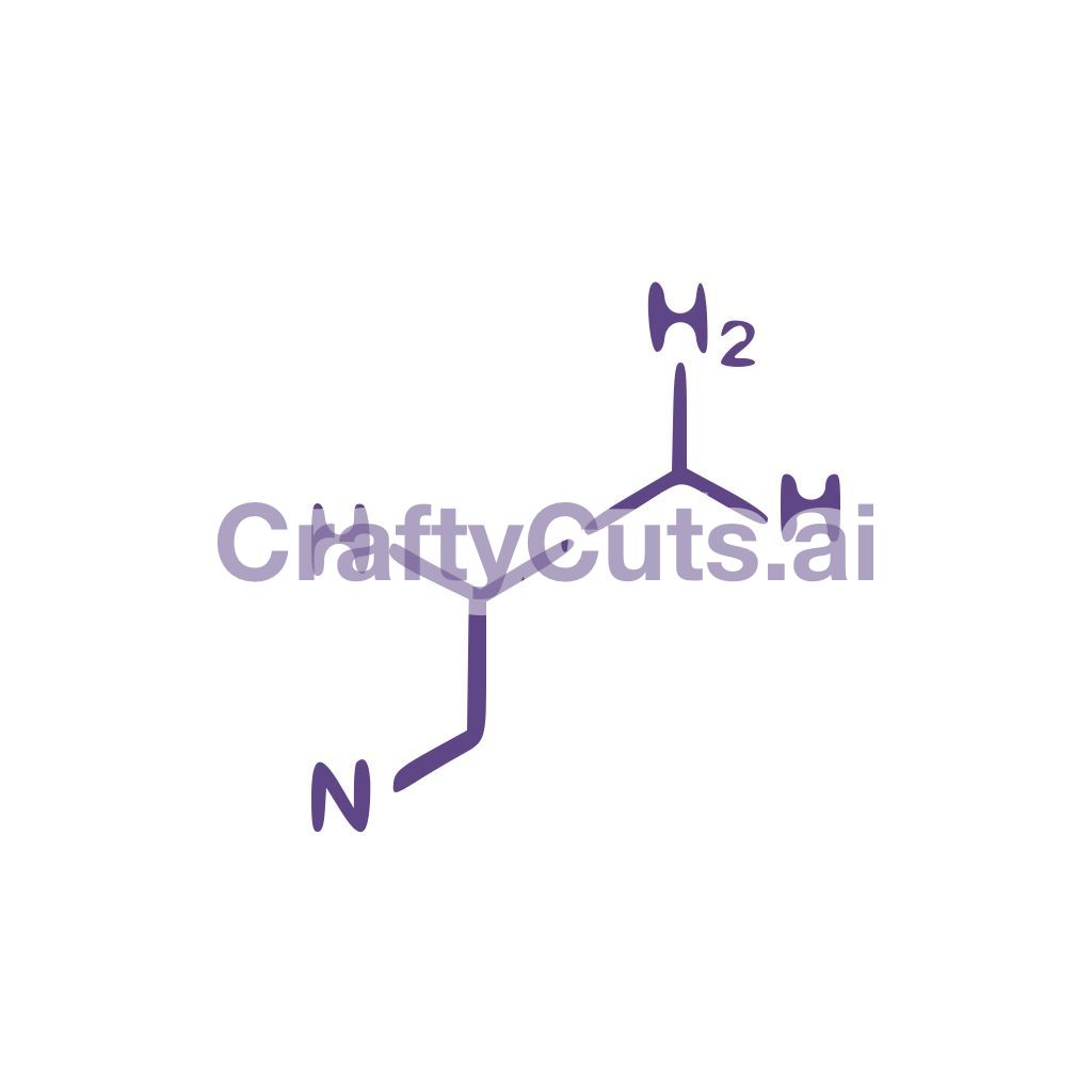 A Chemical Compound Structure of Phenazone | CraftyCuts.ai