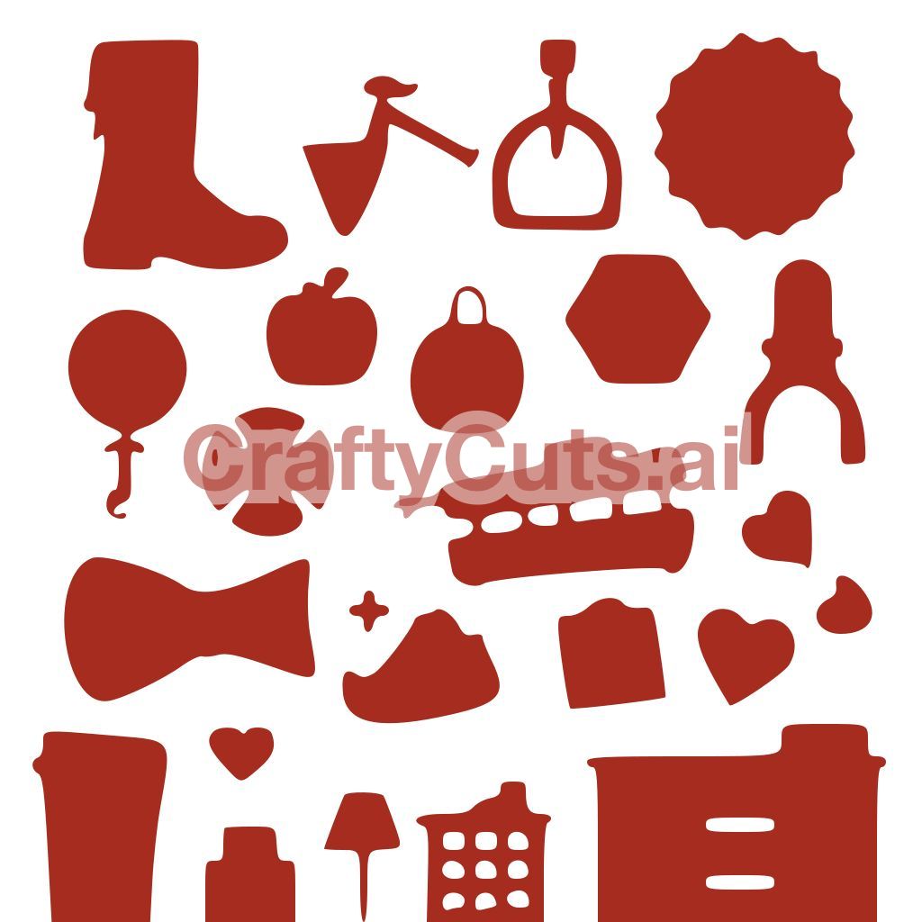 Unwanted Clutter | CraftyCuts.ai