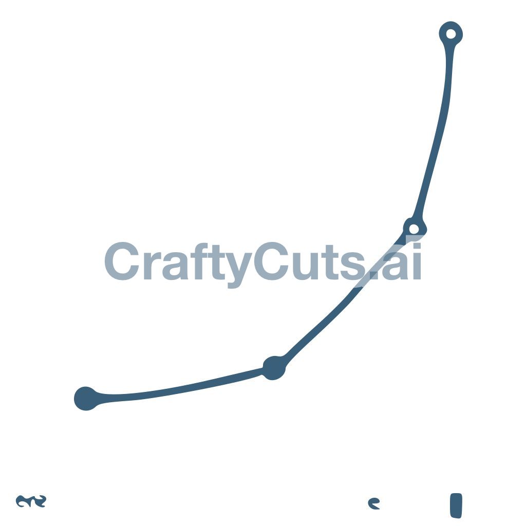 Curved Line Segment | CraftyCuts.ai