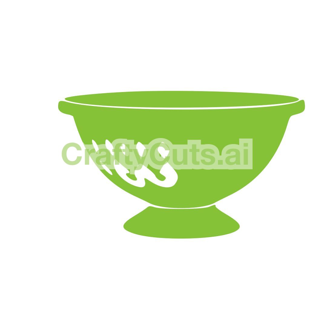 A Simple Colander Design | CraftyCuts.ai