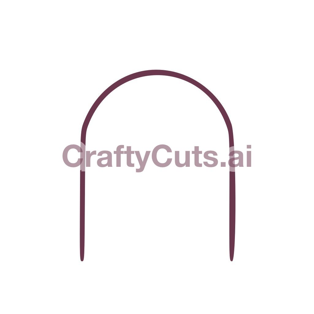 A Simple Arch Design | CraftyCuts.ai