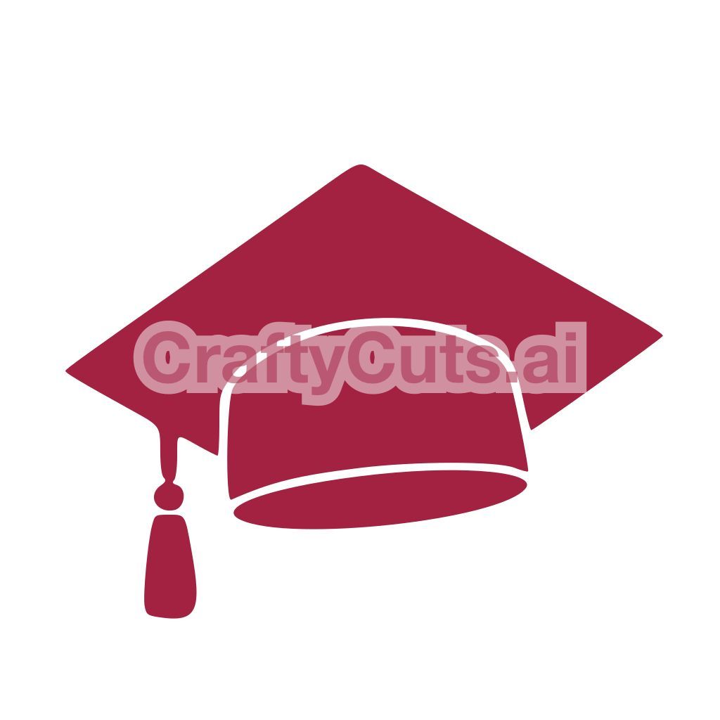 Graduation Cap | CraftyCuts.ai