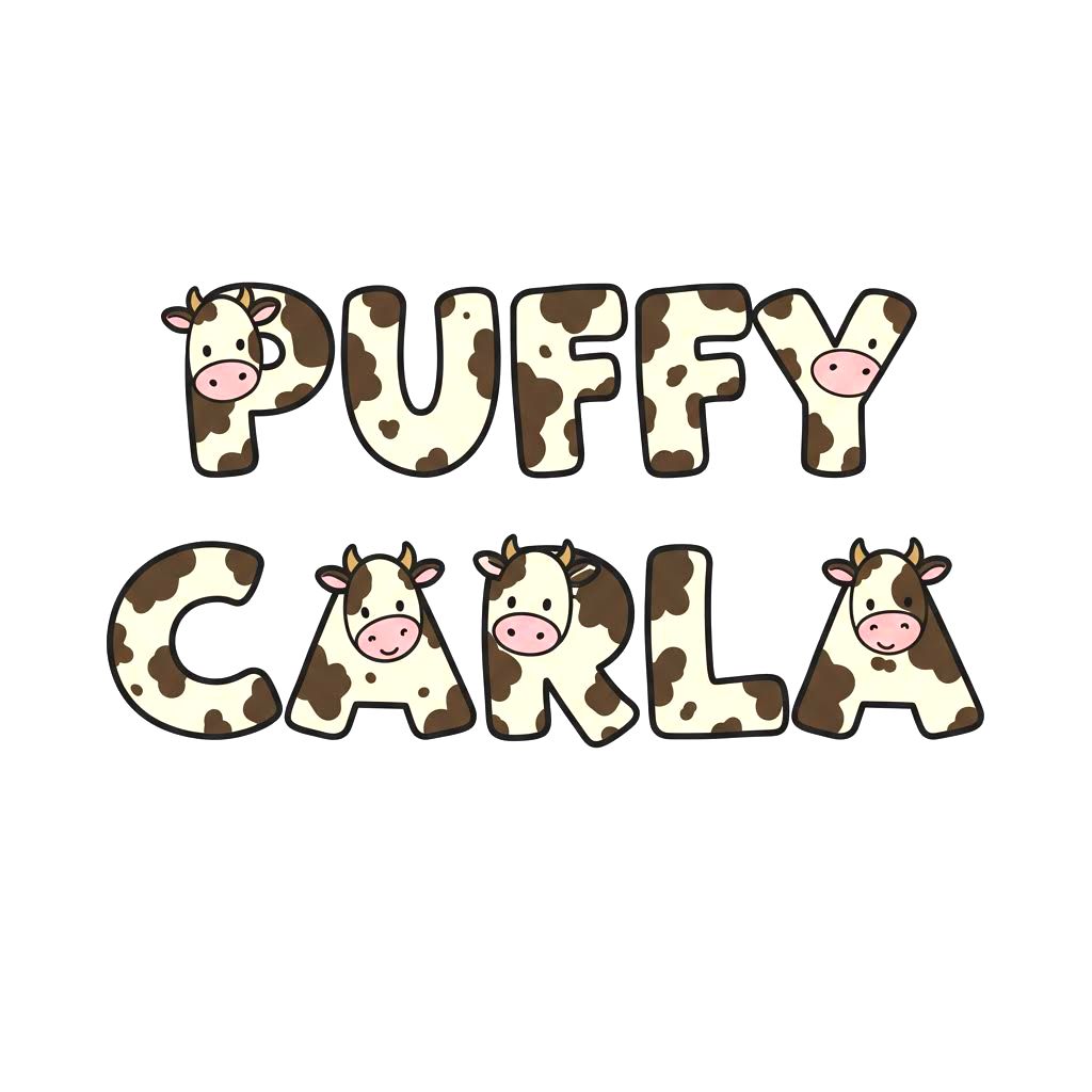 Download Puffy Cow Carla SVG for Crafting Projects | CraftyCuts.ai