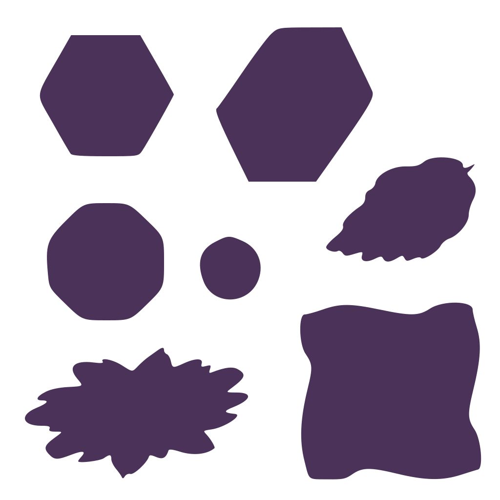 Shapes Without Defined Edges | CraftyCuts.ai