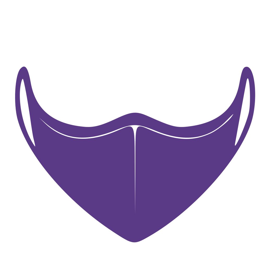 Simple Mask Design with Clear Lenses | CraftyCuts.ai