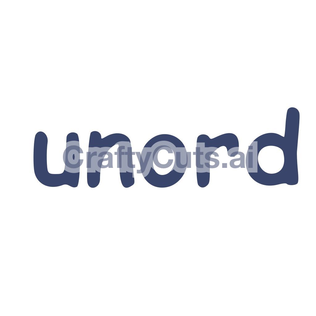 Uncommon Word or Name | CraftyCuts.ai