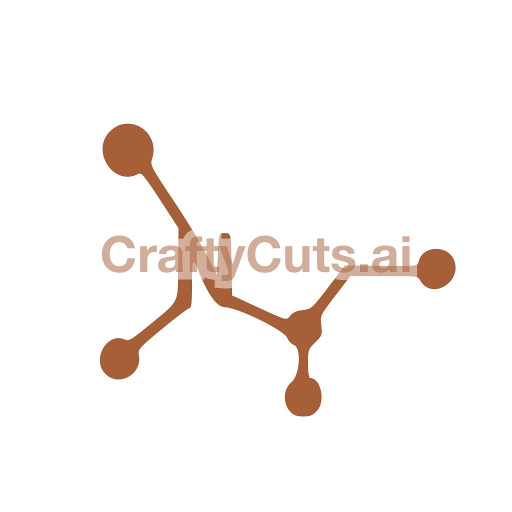 Fluorenyl Molecule Structure | CraftyCuts.ai