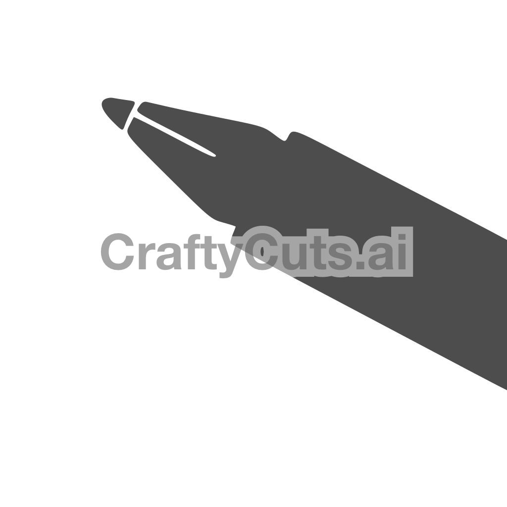 A Simple Ballpoint Pen | CraftyCuts.ai