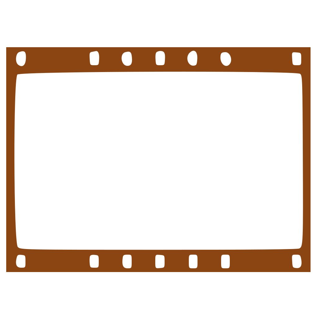 An Old Film Slide with a Simple Border | CraftyCuts.ai