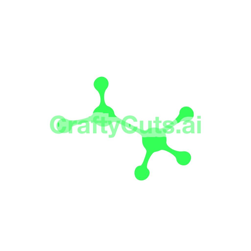 A Molecular Structure of Glycosyl | CraftyCuts.ai
