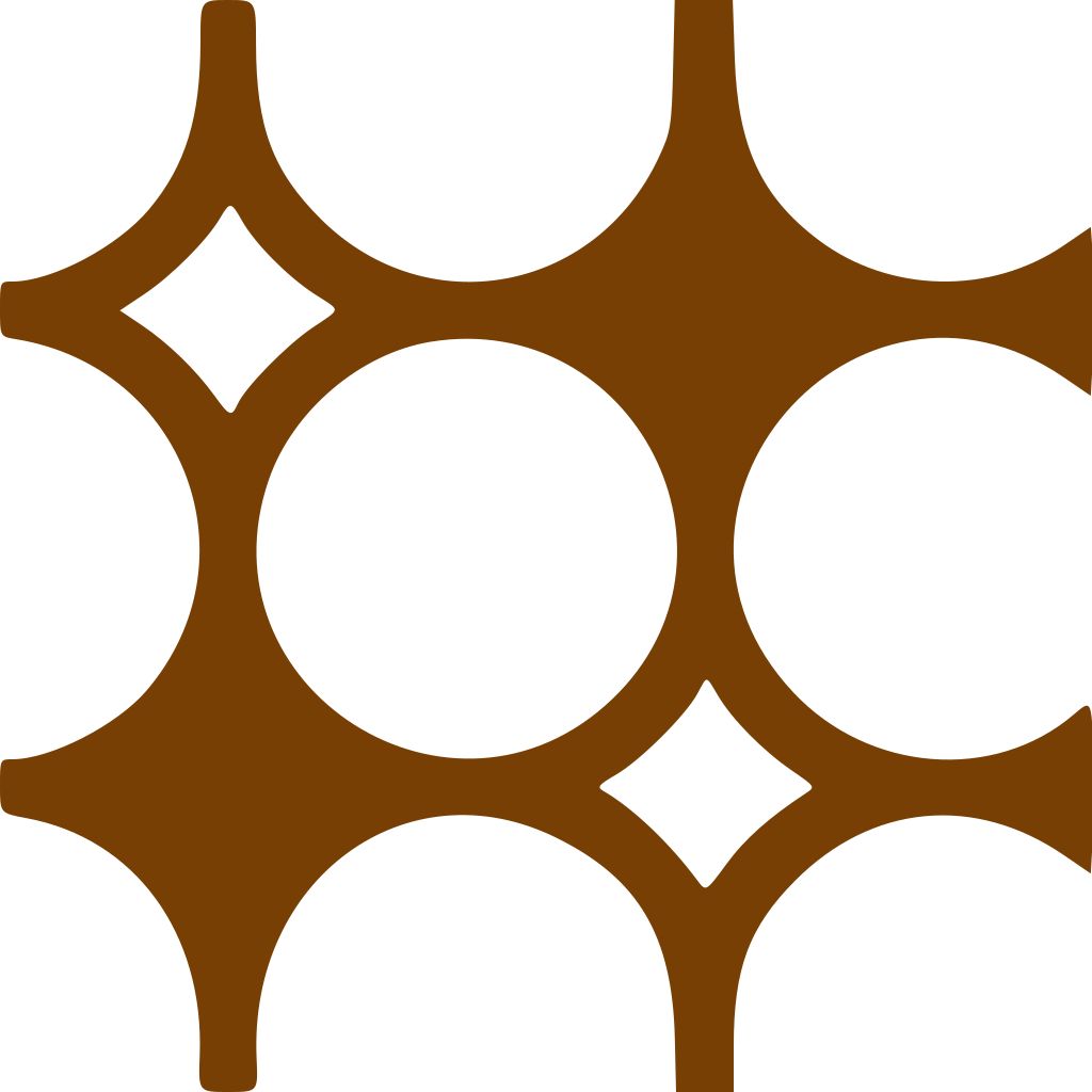 Interlocking Shapes Pattern | CraftyCuts.ai