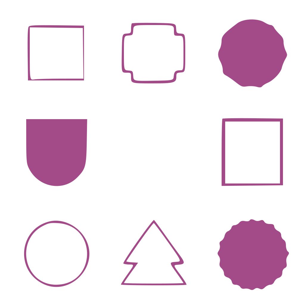 Choices of Shapes | CraftyCuts.ai