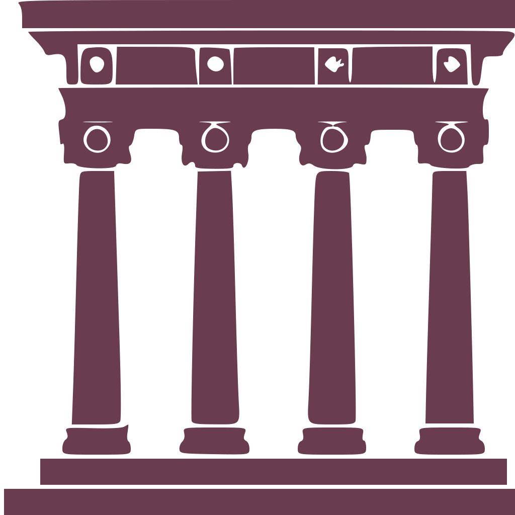 Classic Architectural Triglyph Pattern | CraftyCuts.ai