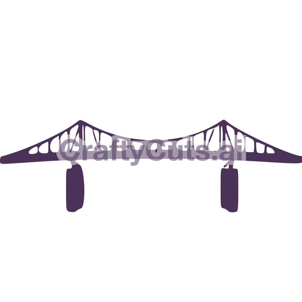A Simple Bridge Substructure | CraftyCuts.ai