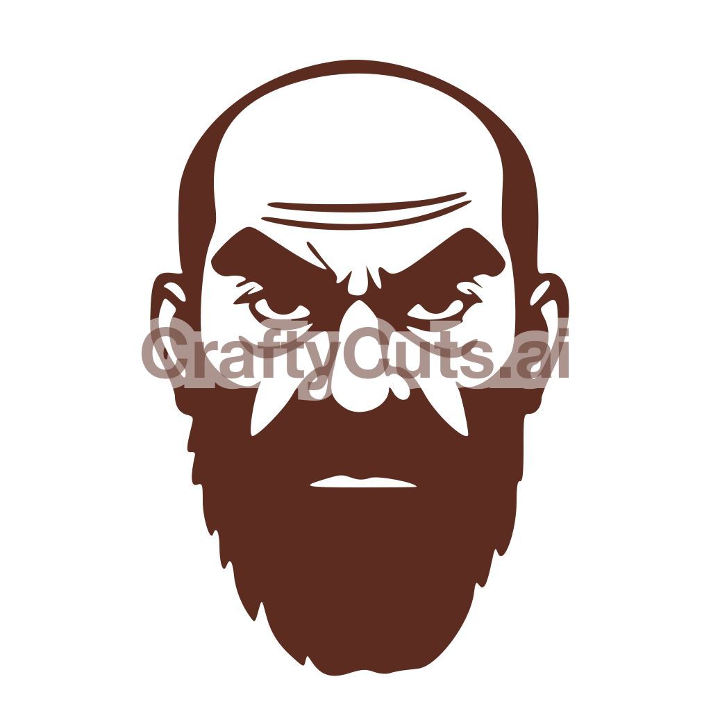 Stoic Face | CraftyCuts.ai
