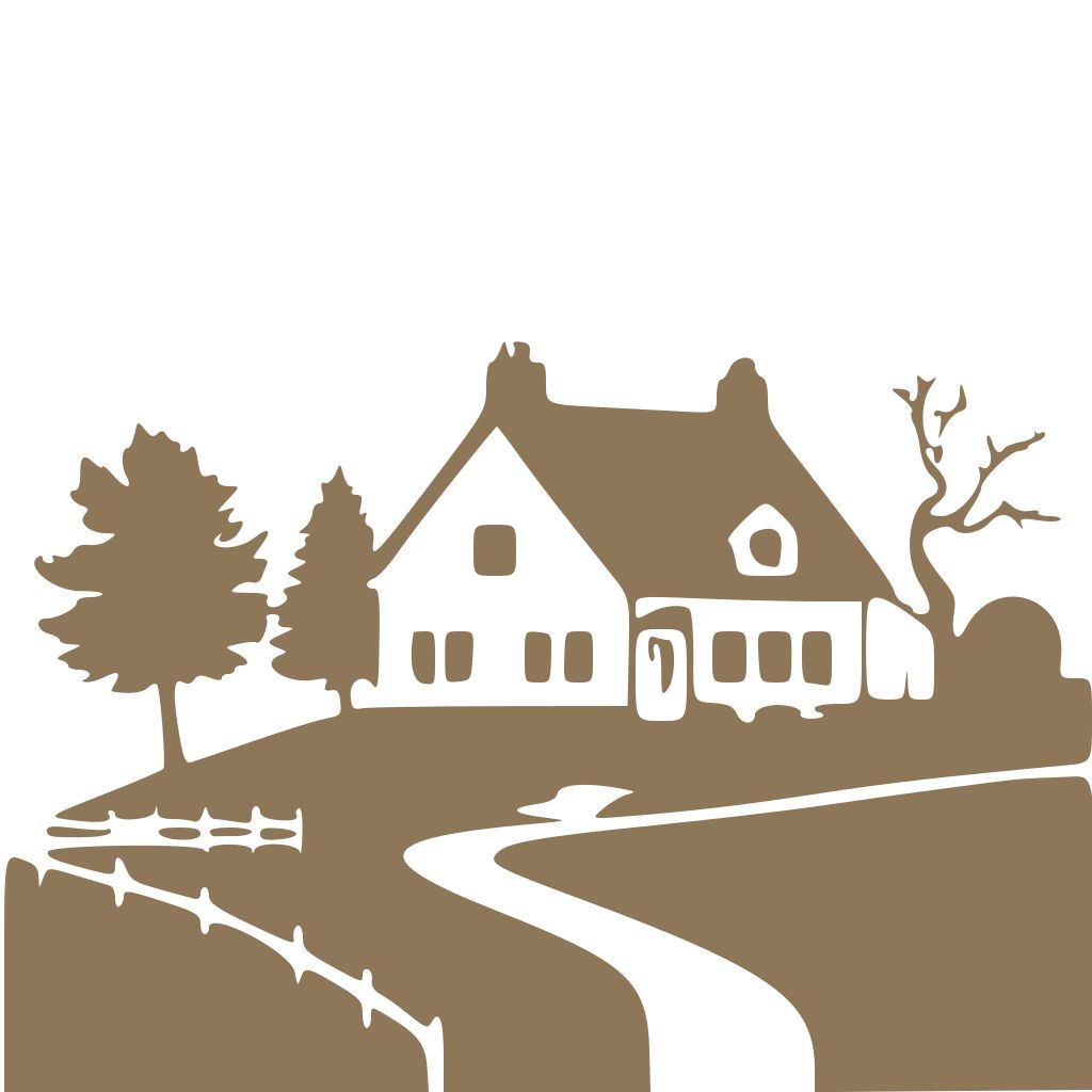 Cottagecore Label Featuring Countryside Cottages | CraftyCuts.ai