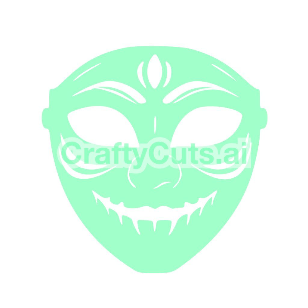 A Creolin Mask | CraftyCuts.ai