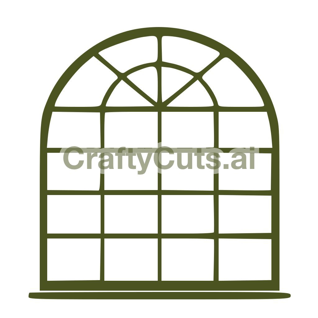 Window Mullions | CraftyCuts.ai